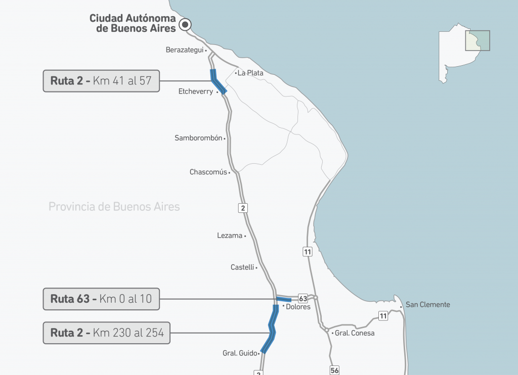 Aubasa Finalizó La Primera Etapa De Repavimentación En La Ruta 2