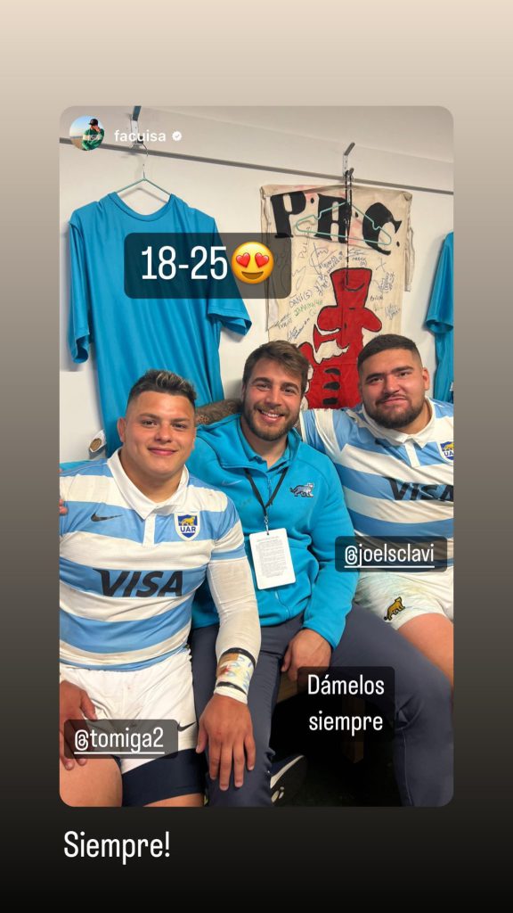 Joel Sclavi Fue Parte Del Histórico Triunfo De Los Pumas « Diario La