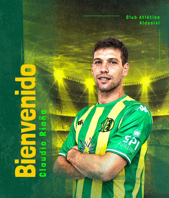 Riaño firmó con Aldosivi y avisó que quiere pelear por el ascenso ...