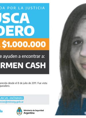 A 12 años de la desaparición de María Cash, no se registran avances en ...