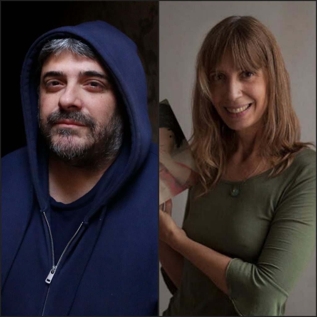 El escritor Juan Sebastián Ronchetti y la ilustradora Virginia Piñón ...